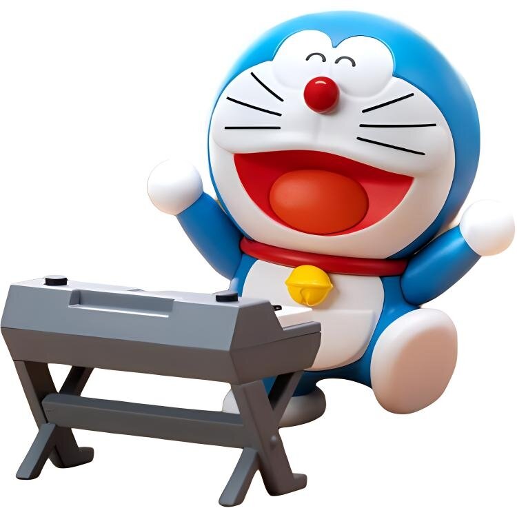 Коллекционные фигурки-сюрприз унисекс 52TOYS Doraemon Concert Collection, 1 шт.