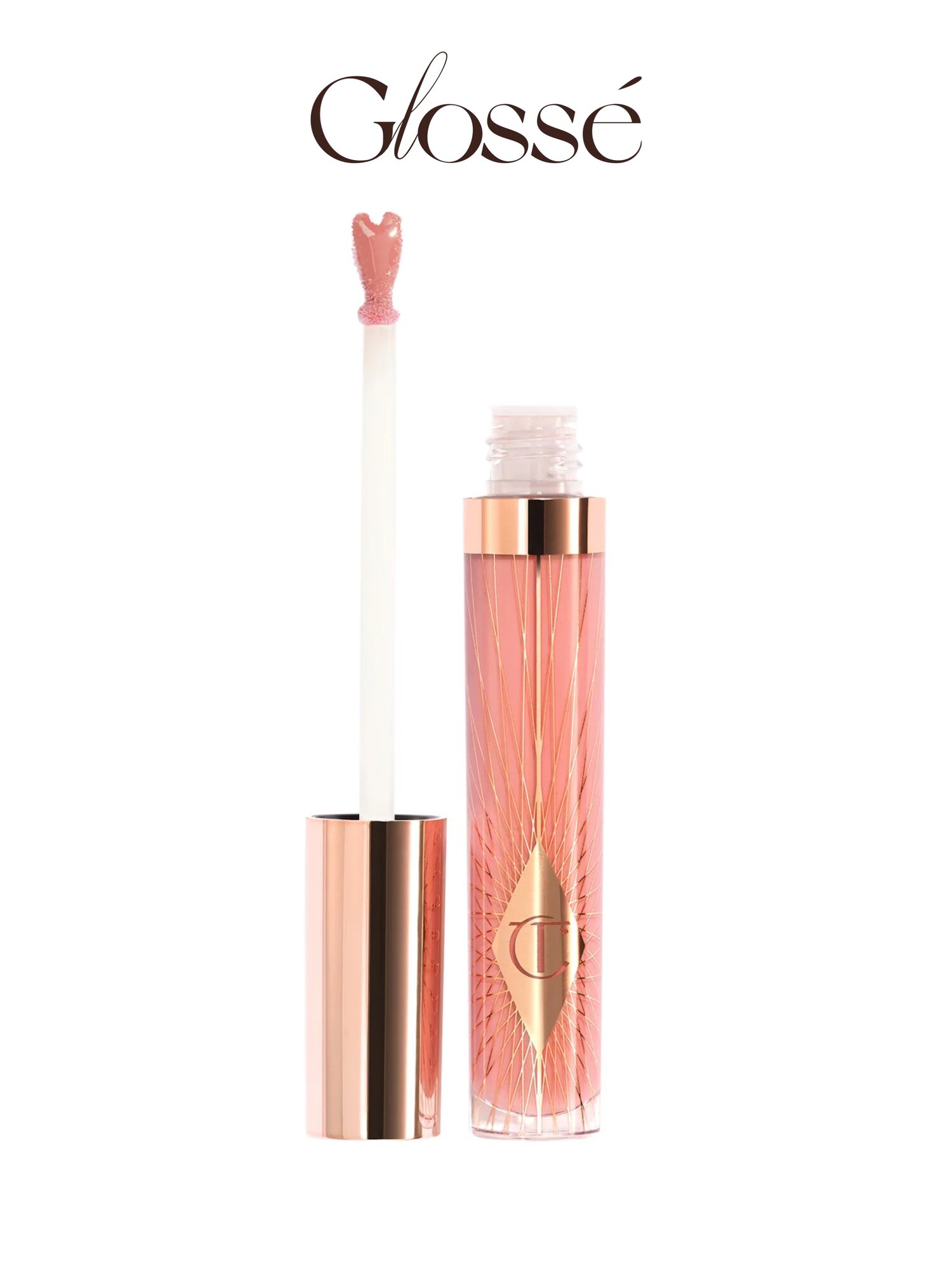 Charlotte Tilbury блеск для губ Collagen Lip Bath Gloss, оттенок Pillow Talk Fair, 7.9 мл.