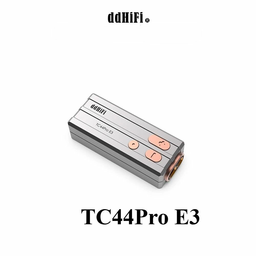 DdHiFi TC44Pro E3Адаптер ЦАП/усилителя высокого разрешения с балансным выходом 3,5 мм и 4,4 мм, Съемный кабель для телефона/ПК