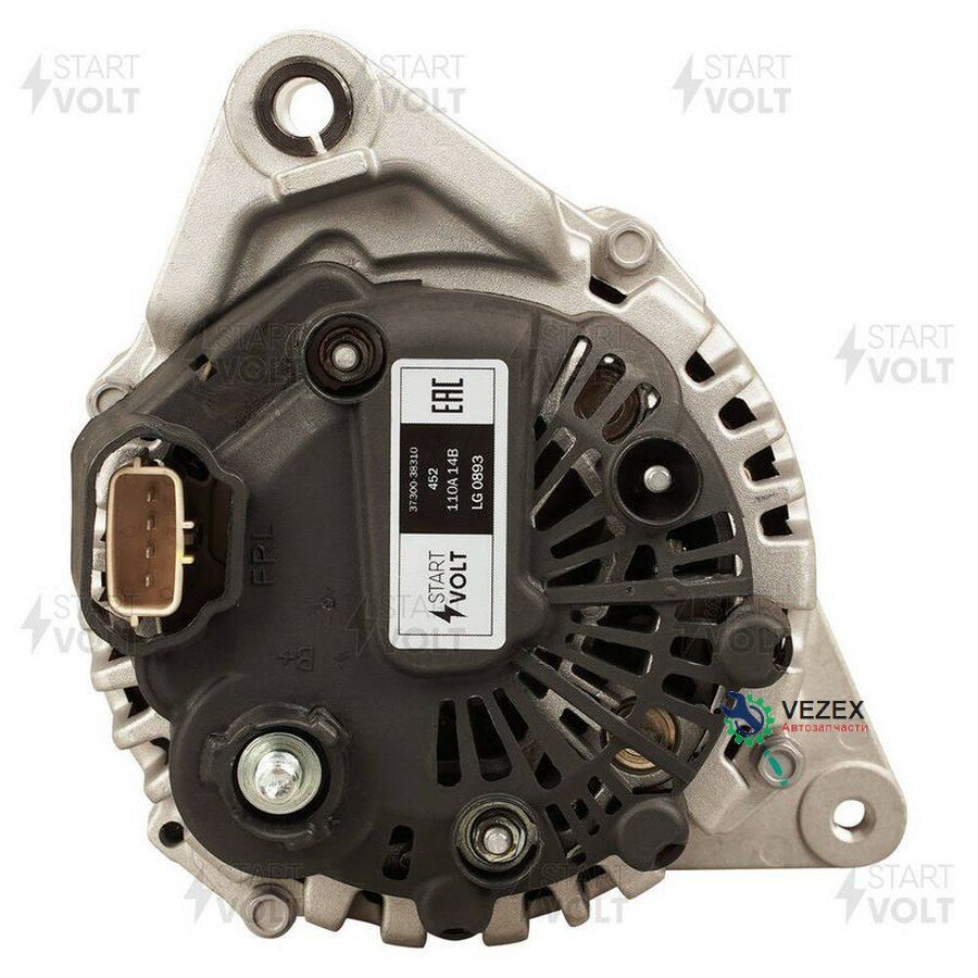 STARTVOLT LG0893 генератор! 110A \ Hyundai Sonata EF 2.0i 01>, Kia Sorento I 2.5CRDi 02>