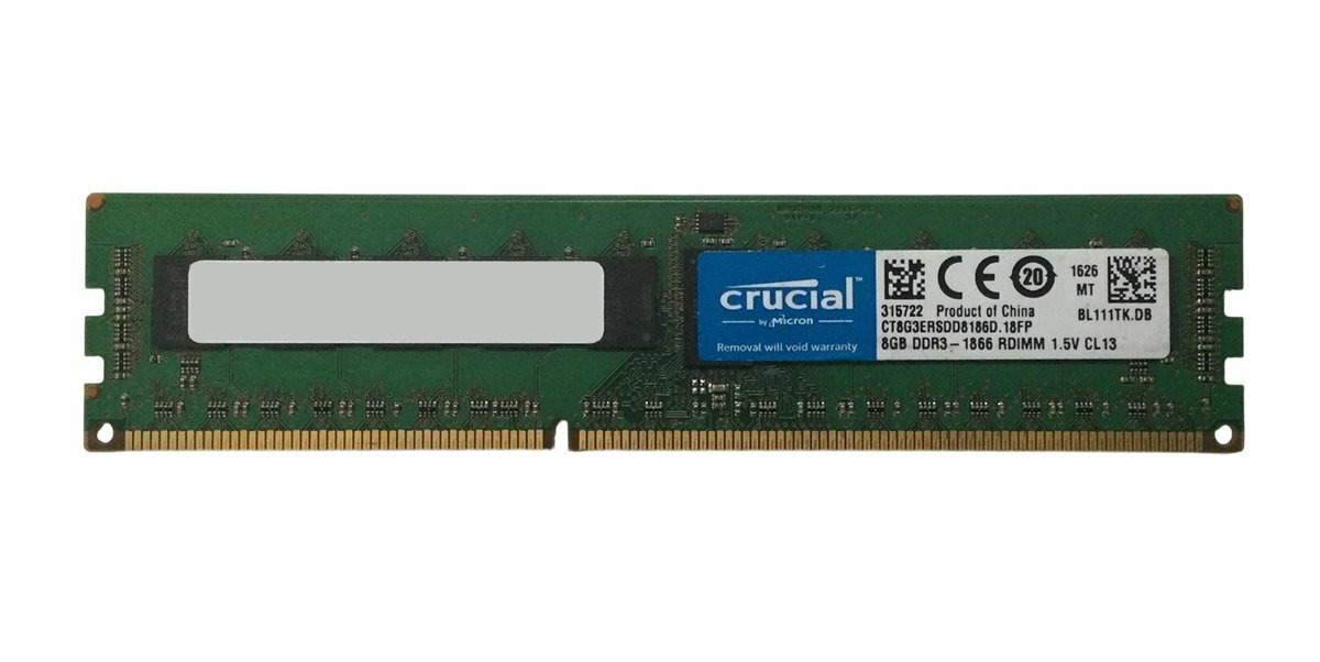 Оперативная память Crucial DDRIII 8Gb CT8G3ERSDD8186D.18FP