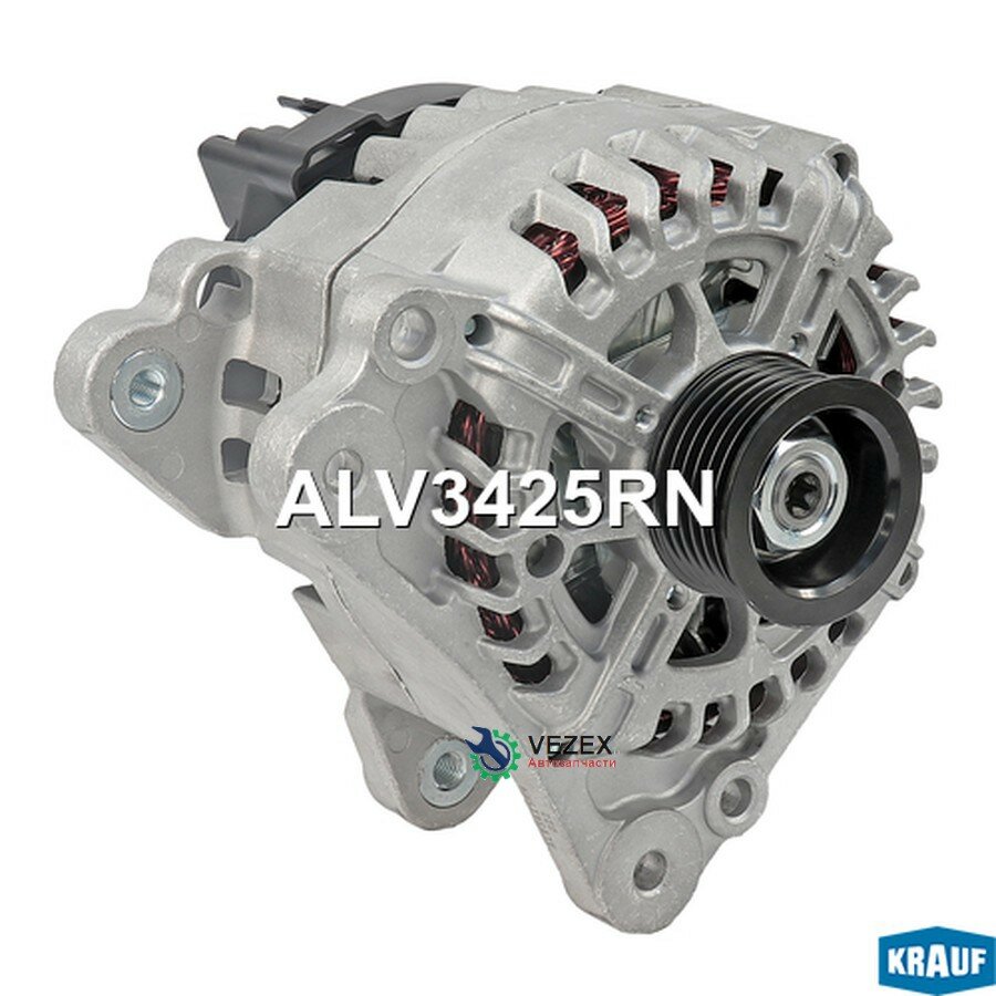 KRAUF ALV3425RN генератор! 12V 110A\ VW Golf V/VI, Skoda Octavia/Fabia, Audi A3 1.4TSI/1.6 03>