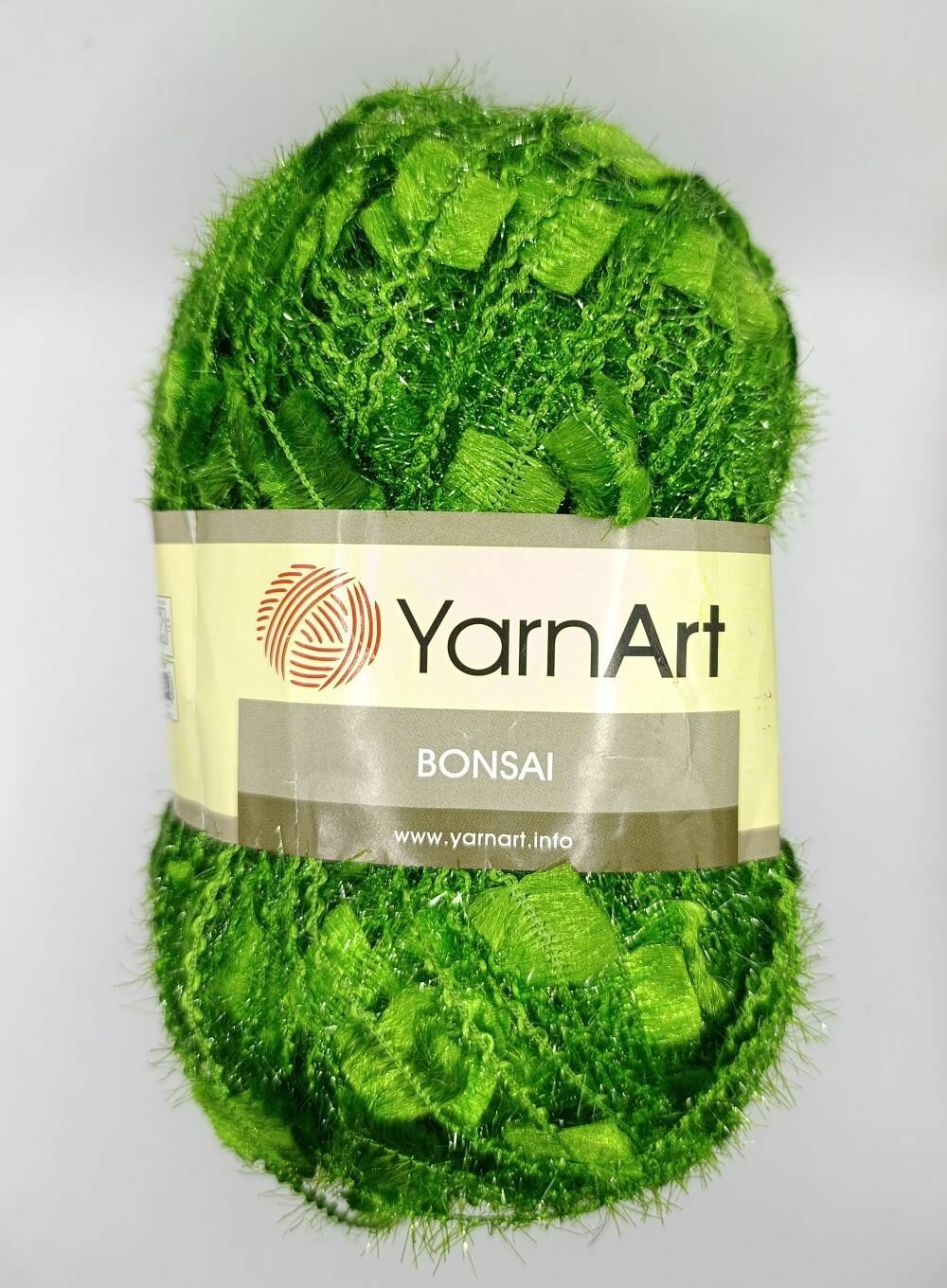 Пряжа для вязания YarnArt Bonsai 428 зеленый 100 гр/100 м 100% полиамид