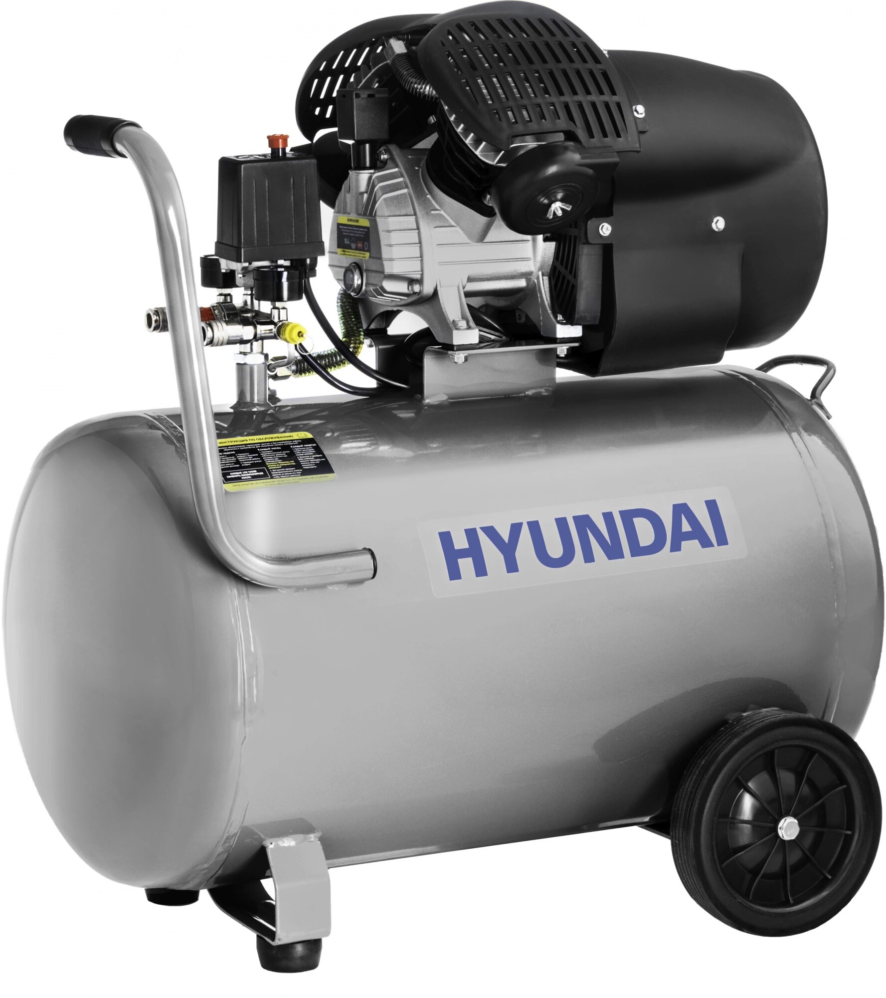Компрессор поршневой Hyundai HYC 402100LMS масляный