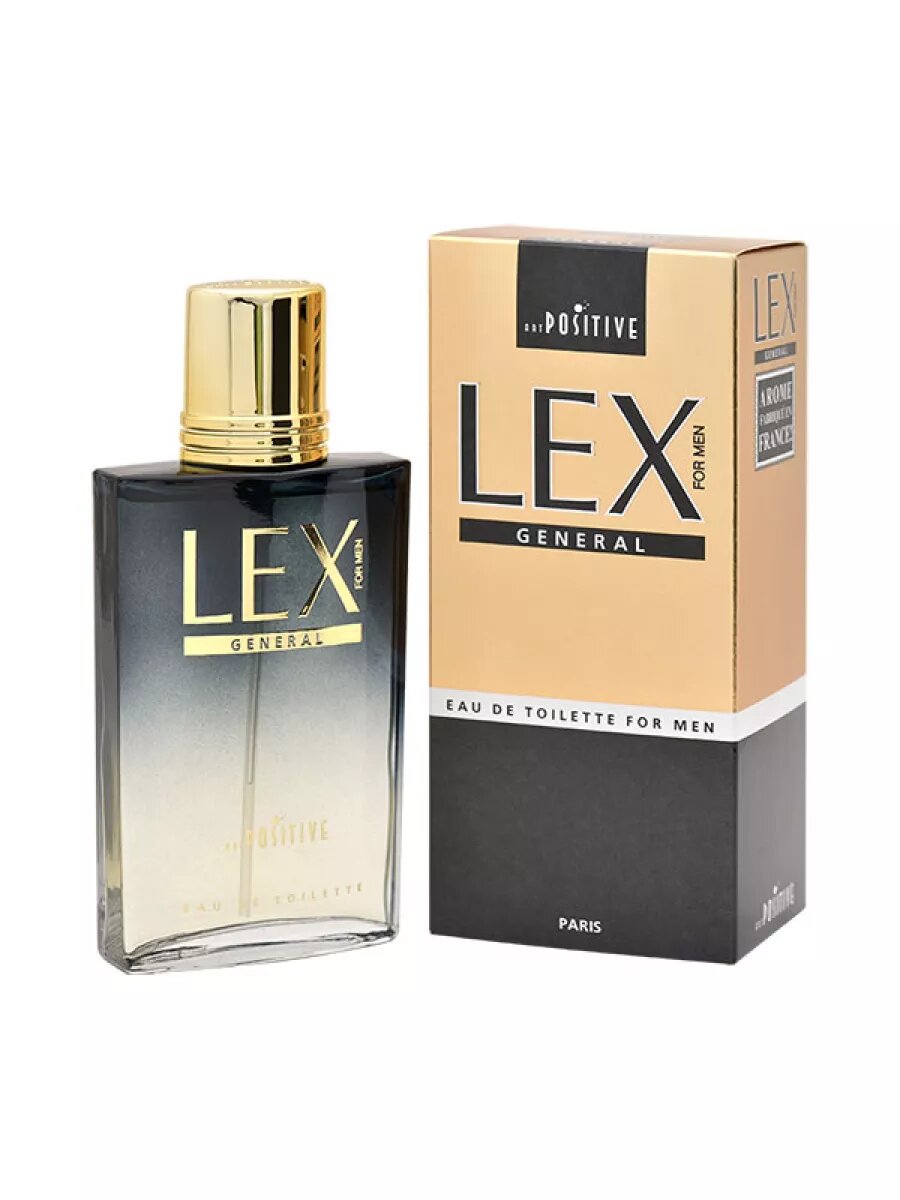 Туалетная вода Positive Parfum Lex General, мужская, древесные ноты, 90мл