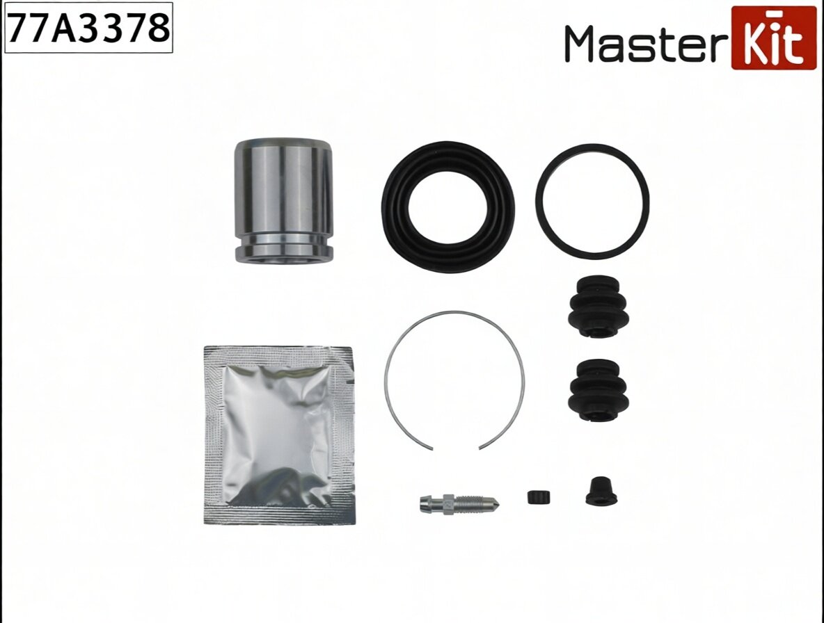 Ремкомплект тормозного суппорта + поршень TOYOTA RAV-4 11-05- 77A3378 MasterKit арт. 77A3378