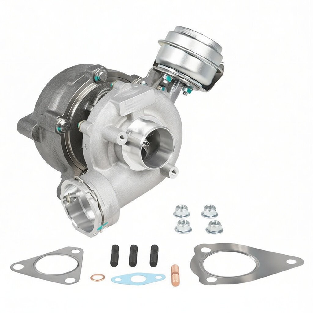 Турбокомпрессор для а/м VW Passat (B6) (05-)/Audi A4 (В8) (07-) 2.0D (тип GT1749VA) (LAT 1809) LUZAR