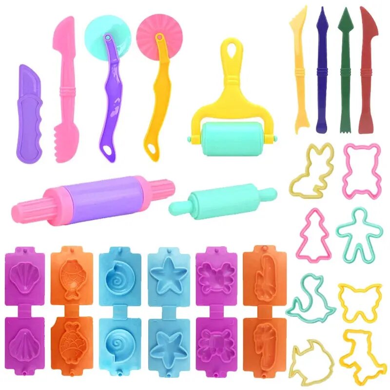 Набор для лепки из пластилина, 25pcs set