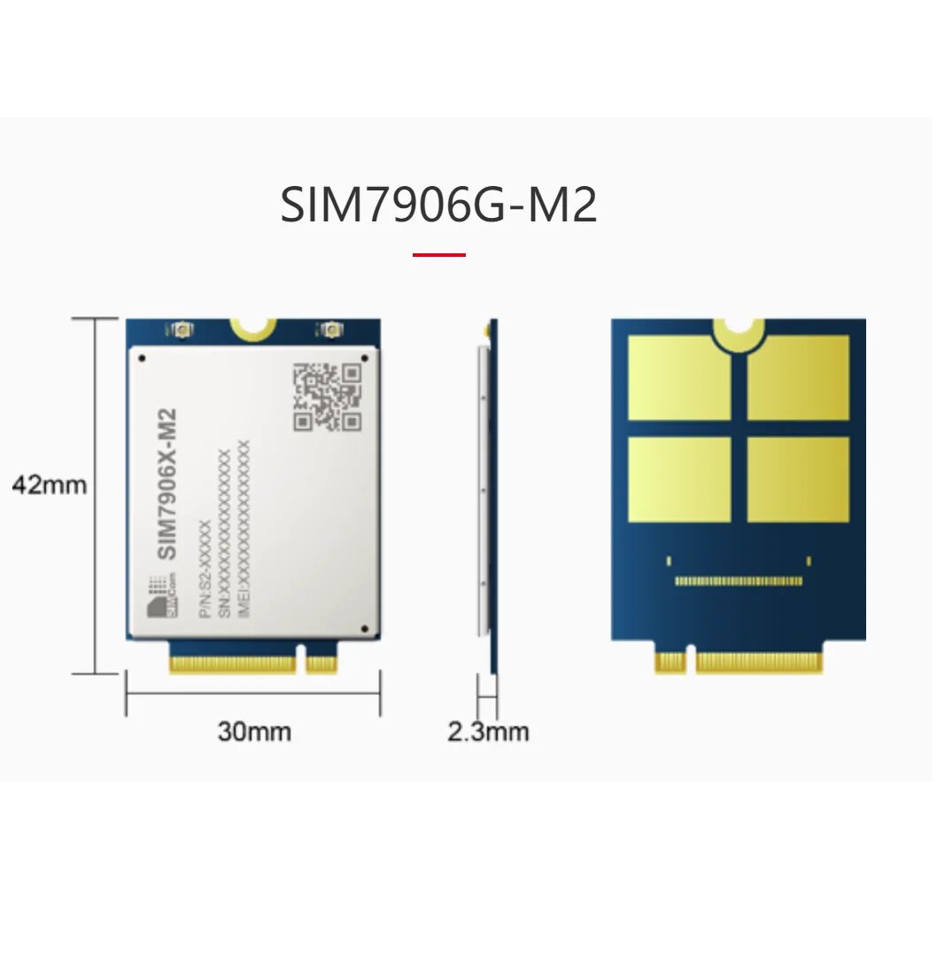 Модуль SIMCOM SIM7906G-M2 LTE Cat 6 — фото 1