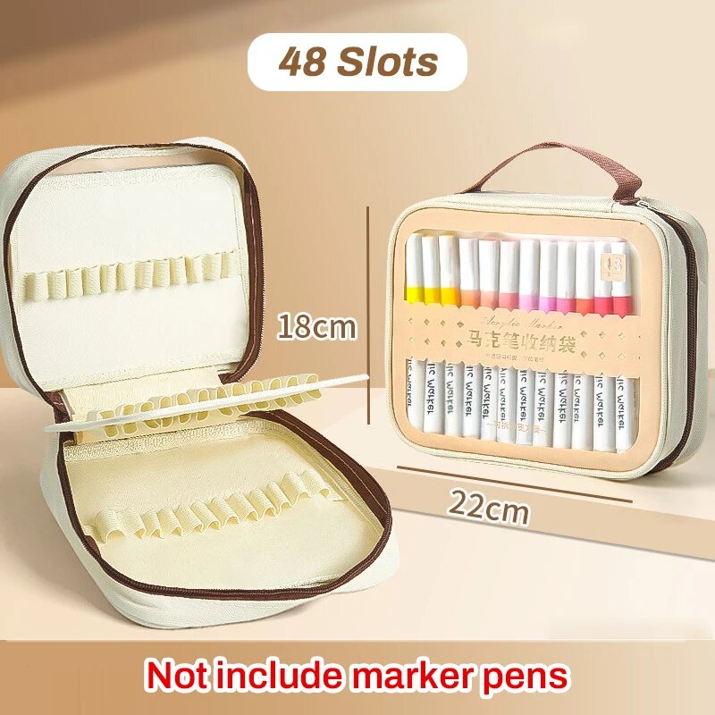 Кожаный органайзер для маркеров AV2A1894 bag without pen1
