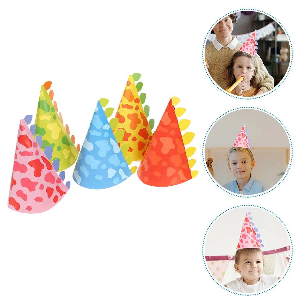 Шляпы с динозаврами Party Hats Dinosaur 10 шт