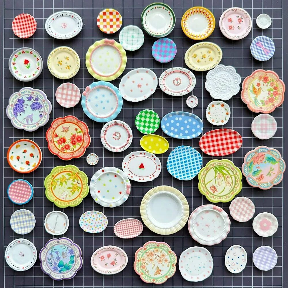 Набор посуды для кукольного домика 1/12, 20pcs