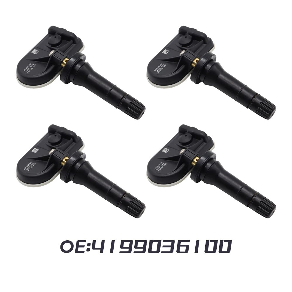 4 шт. 41990-36100 новые датчики давления в шинах TPMS для SsangYong Tivoli Musso 2021 2022 2023 2024 2025 2026 433 МГц 4199036100