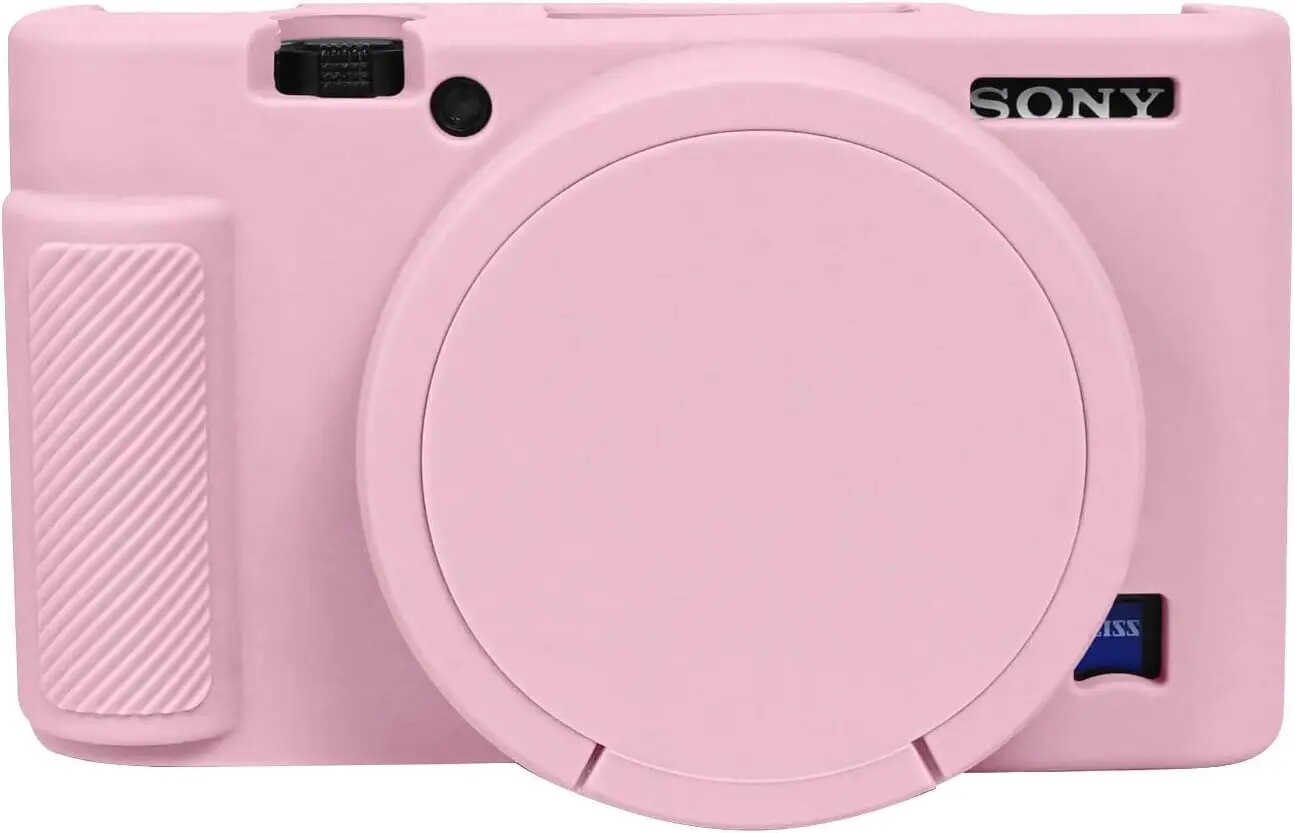 Силиконовый чехол для камеры Sony RX100 M4/M5/M6/M7 Easy Hood Розовый, Pink