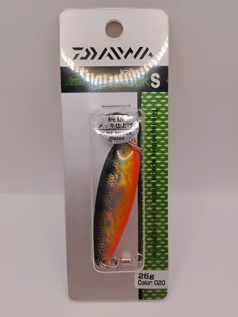 Колеблющаяся блесна Daiwa Chinook 25 г, 62 мм для ловли окуня, щуки и жереха
