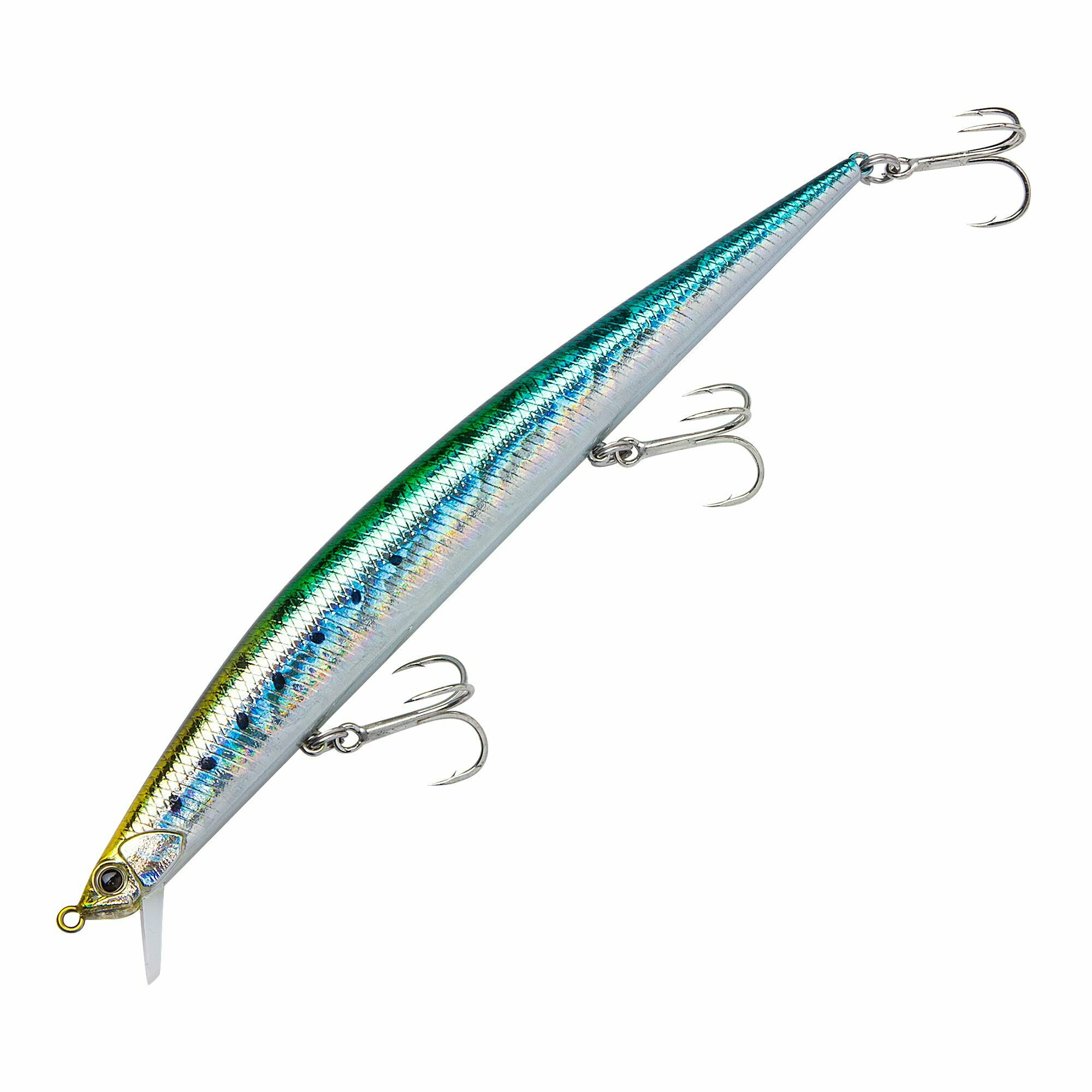Воблер DUO Tide Minnow Slim 175 #DDA0015 YGB Sardine, нейтральная плавучесть, 27,6 г.