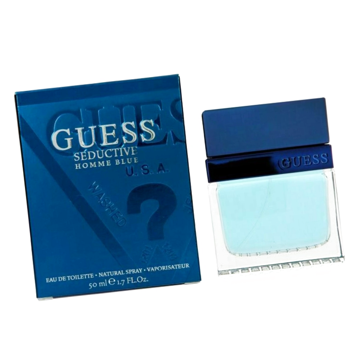 Гесс Седактив Хом Блю туалетная вода мужская 50 мл - Guess Seductive Homme Blue