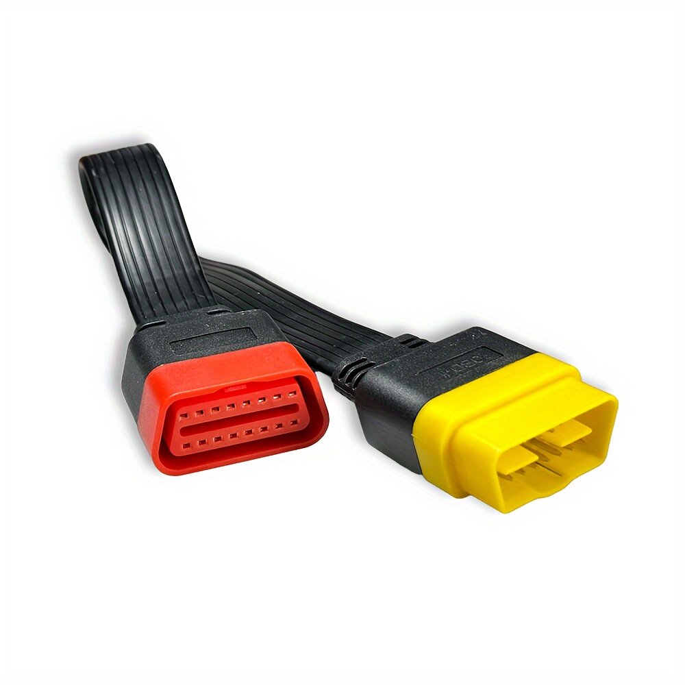 Удлинитель OBD2 16-pin (папа-мама) диагностический кабель, 1 шт.