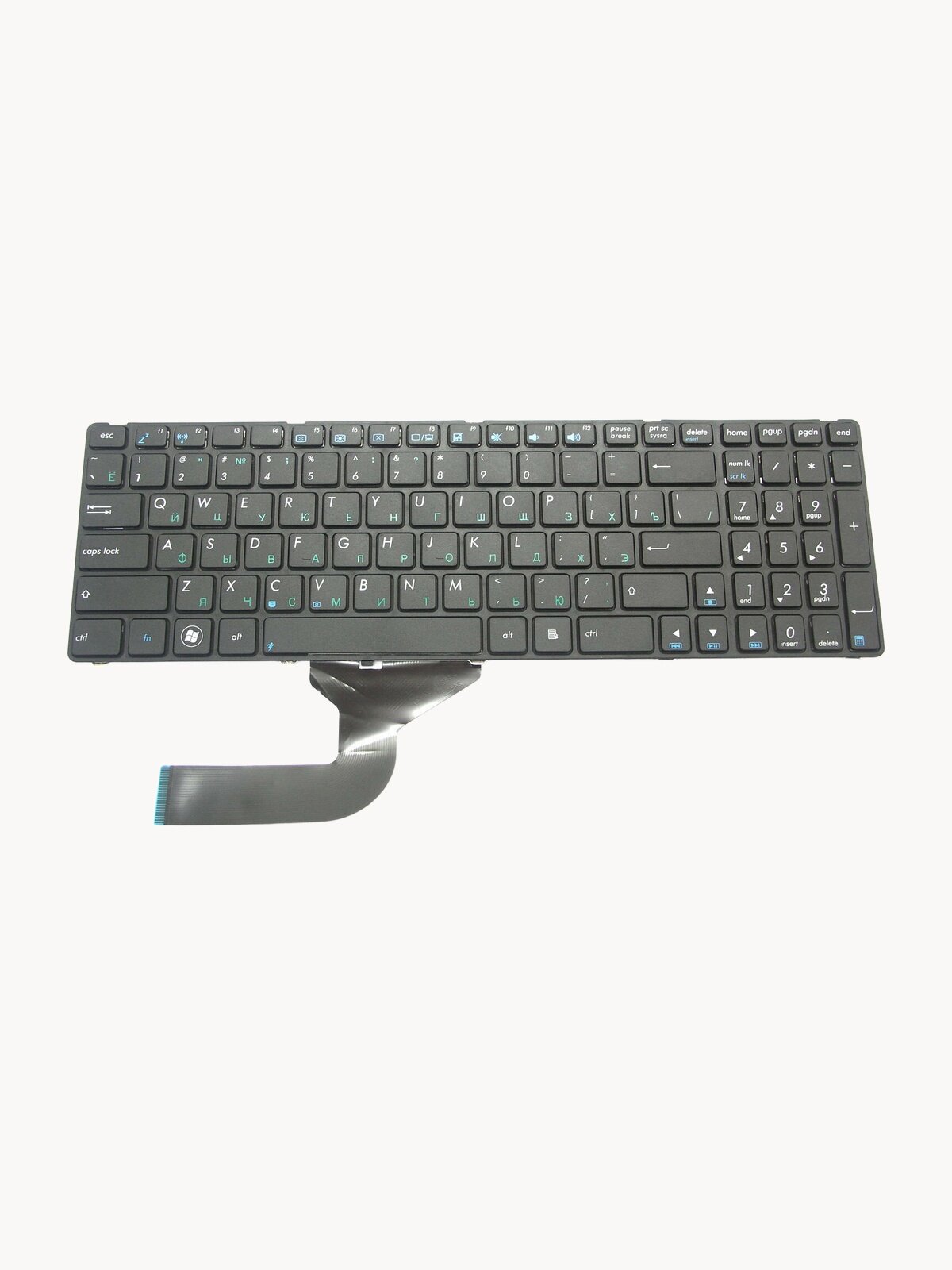 Клавиатура для Asus K52, K53, K54, K55, N50, N51, N52, N53, N60, N61, N70, N71, N73, N90, P52, P53, K72, K73, KBD-AS-38
