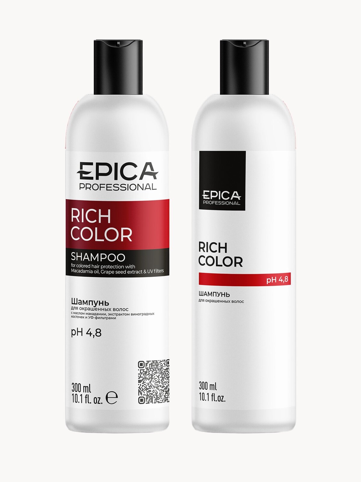 Epica Professional Набор для окрашенных волос Rich Color: Шампунь 300 мл и Кондиционер 300 мл