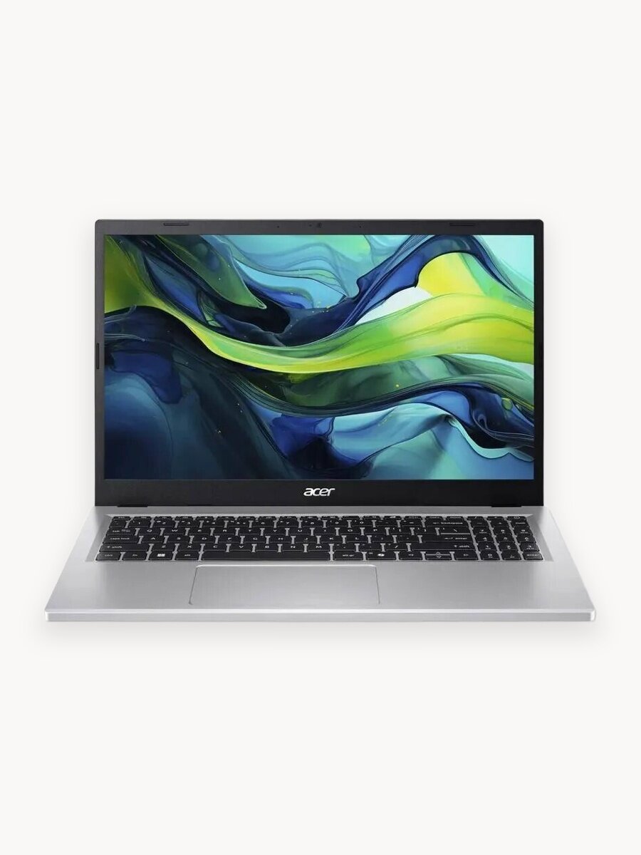 Ноутбук Acer Aspire Lite AL15-41P-R7KS 15.6" IPS, AMD Ryzen 7 5700U, 16Гб DDR, 1TB SSD, AMD Radeon Vega 8, Windows 11+ Office, Серебристый. Русская клавиатура.