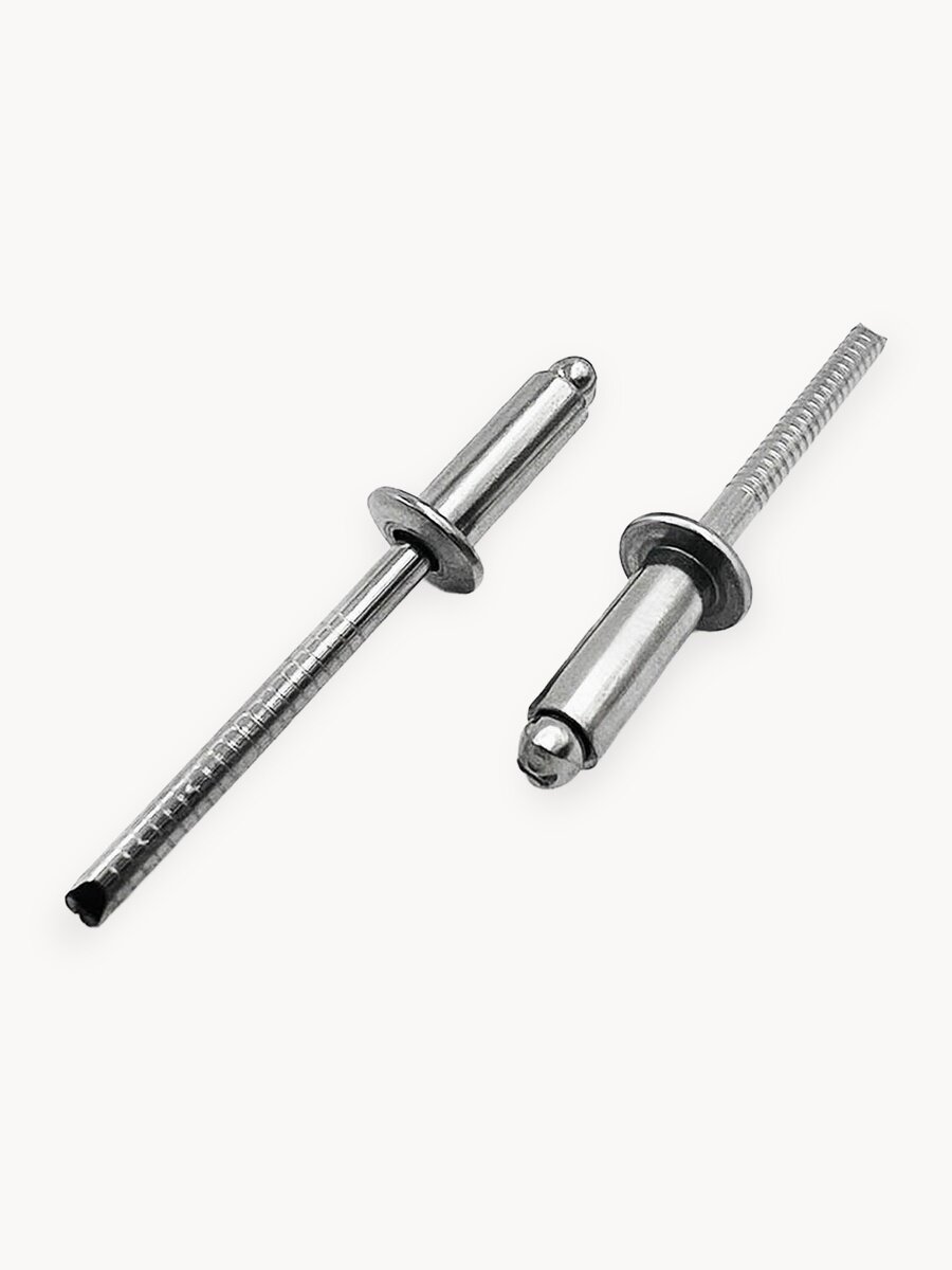 Заклепка вытяжная KREPFIELD Нержавеющая со стандартным бортиком 5Х12 ART 9052 А2 100 шт.