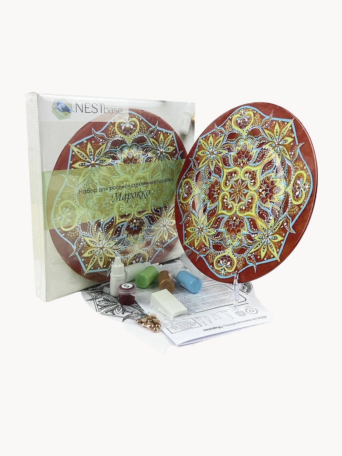 Набор для росписи тарелки NESTbase "Марокко"