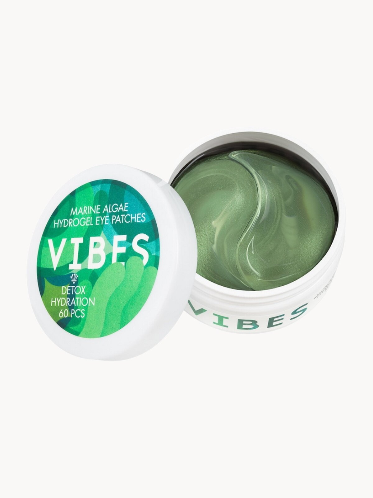 VIBES Патчи гидрогелевые для области вокруг глаз Морские водоросли 60 шт.