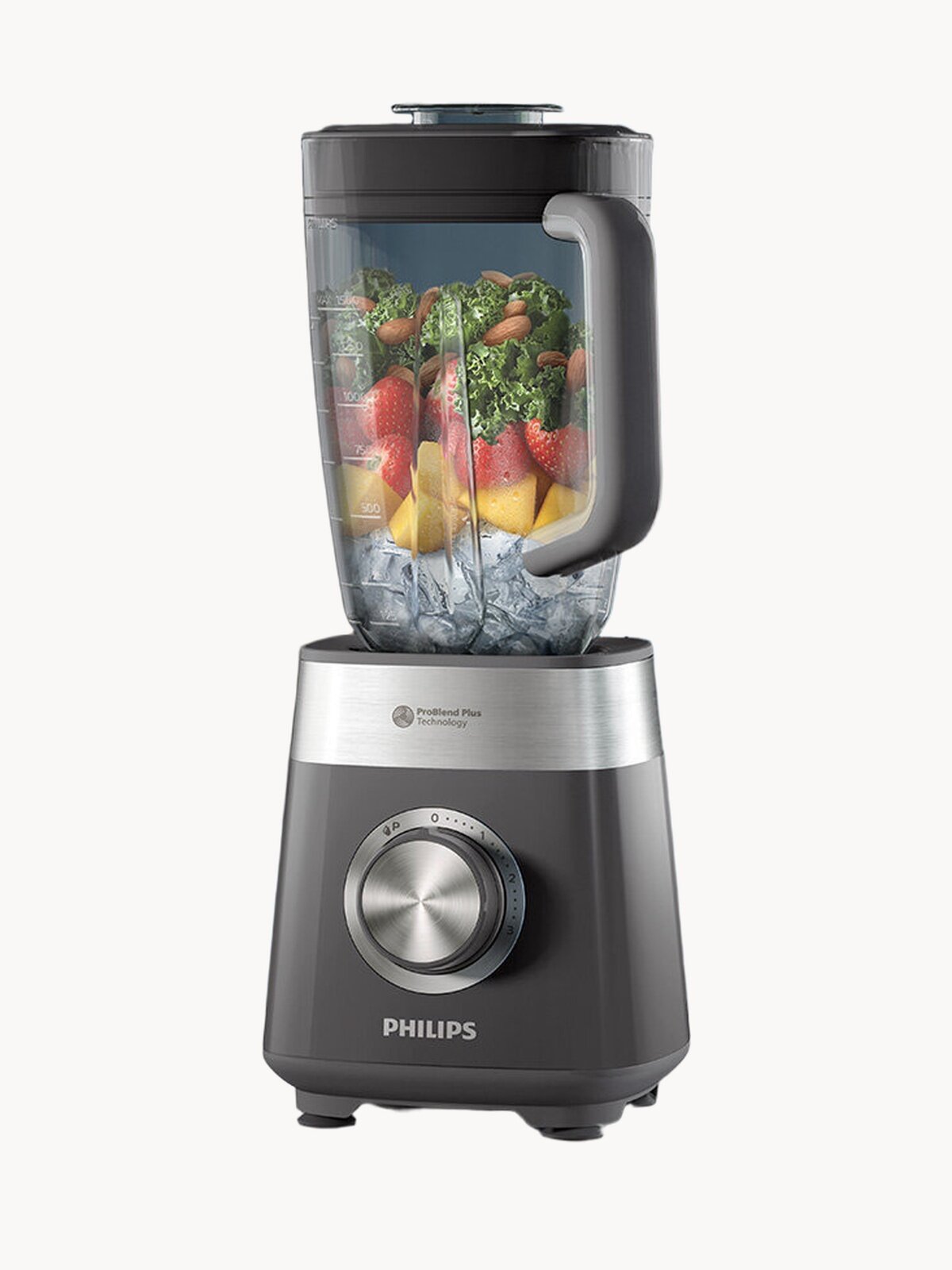 Стационарный блендер Philips 5000 Series HR3020/20 серый 1000 Вт 2л.