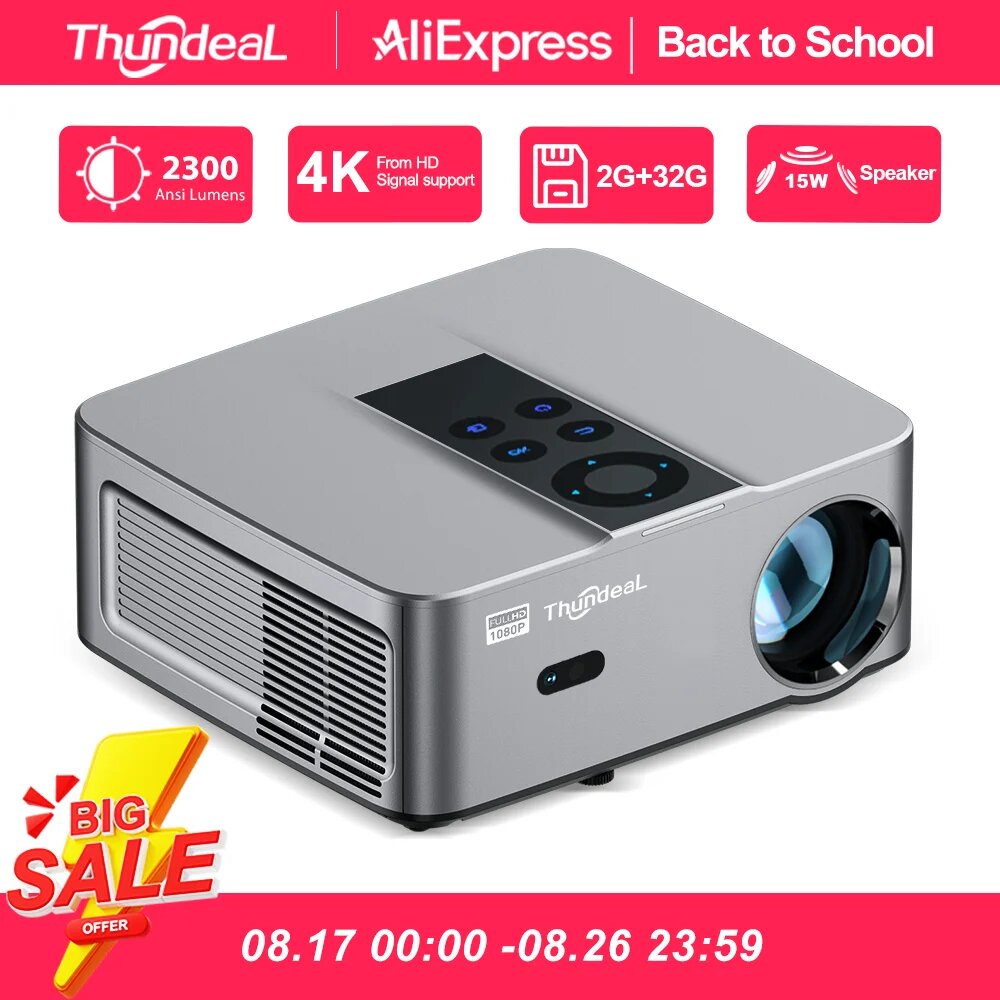 ThundeaL TD98 Mini Full HD Портативный Проектор