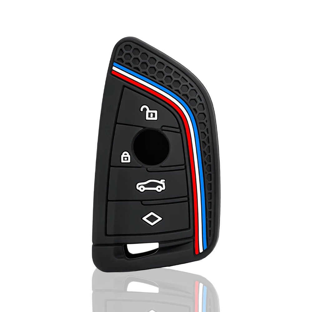Силиконовый Чехол Для Ключей BMW X1 X3 X5 X6 X7 1 3 5 6 7 Серий G20 G30 G11 F15 F16 G01 G02 F48, Защитный Аксессуар Для Брелока