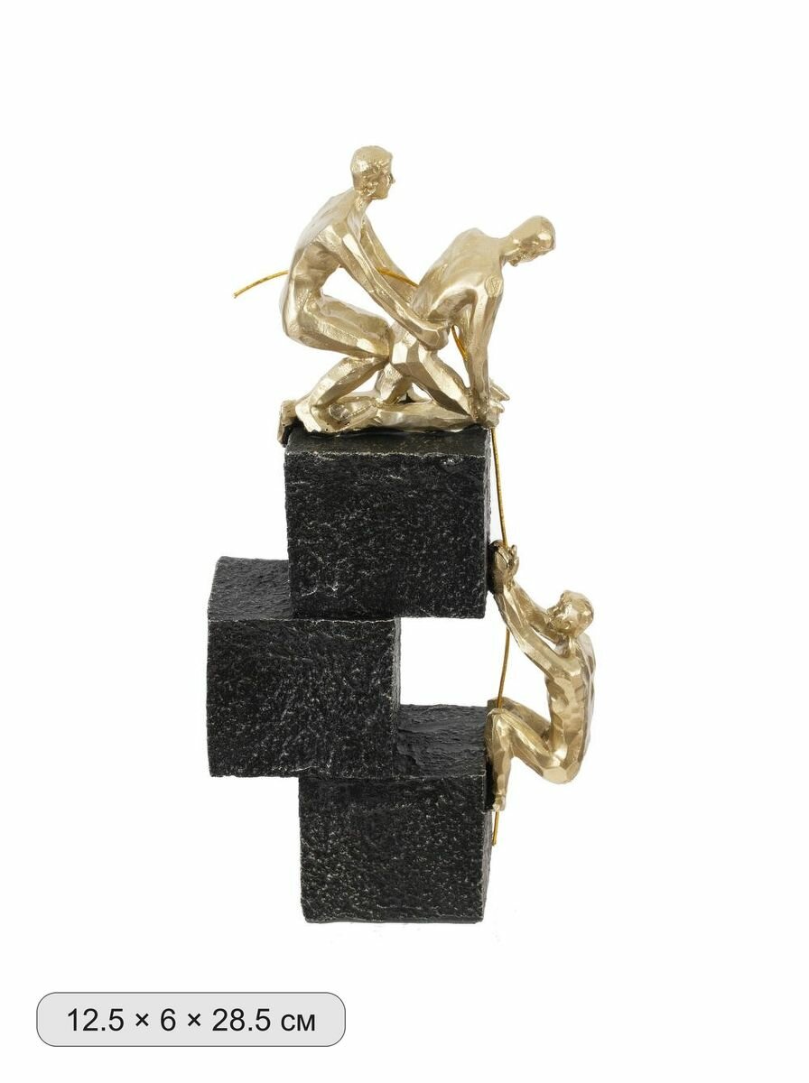 Фигурка декоративная "К вершине успеха", L12,5 W6 H28,5 см
