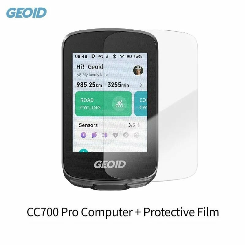 GEOID CC700 Pro Велокомпьютер Professional Route Navigation с 2,8-дюймовым цветным сенсорным экраном