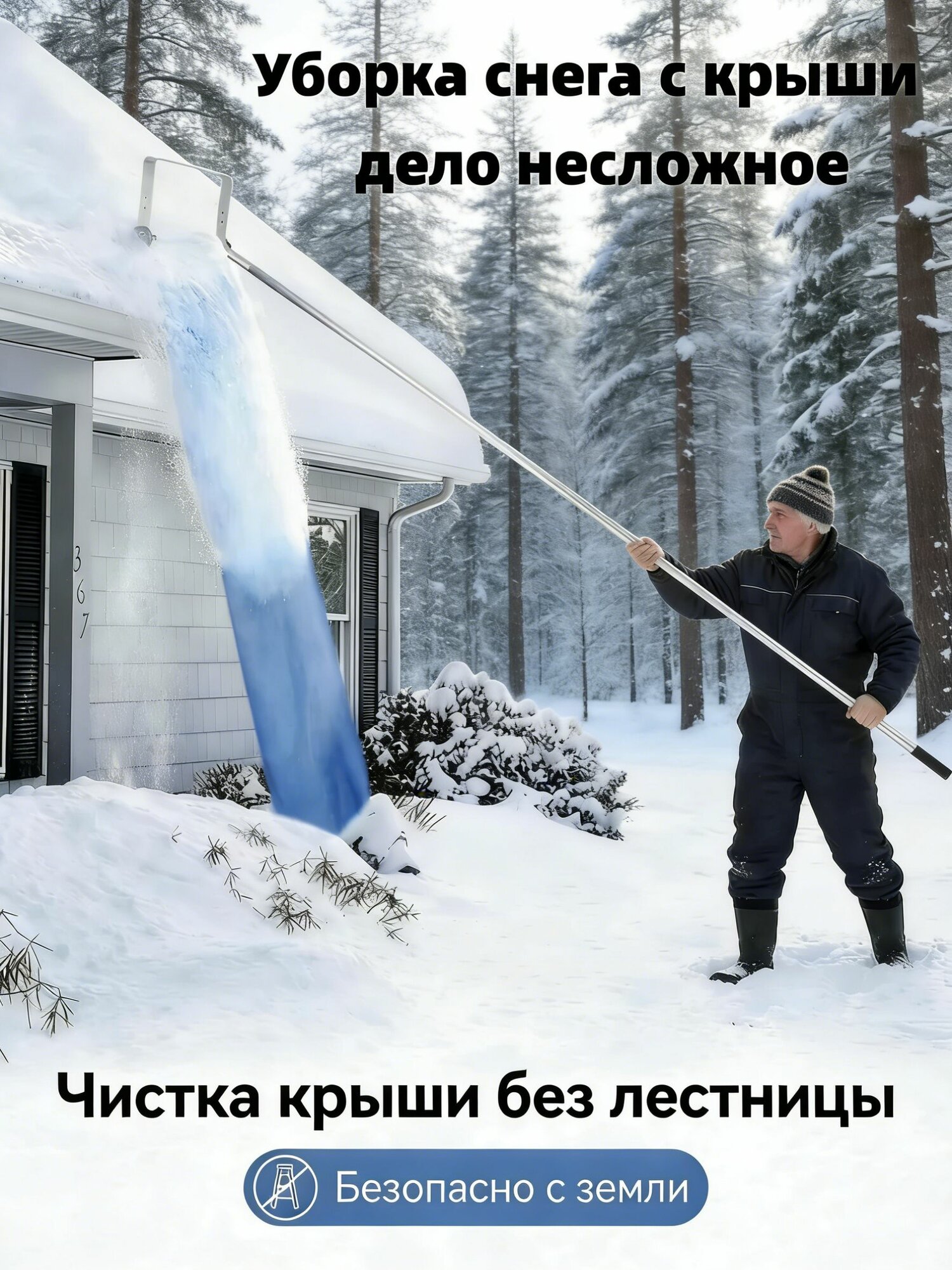 Снегорез для крыши — фото 1