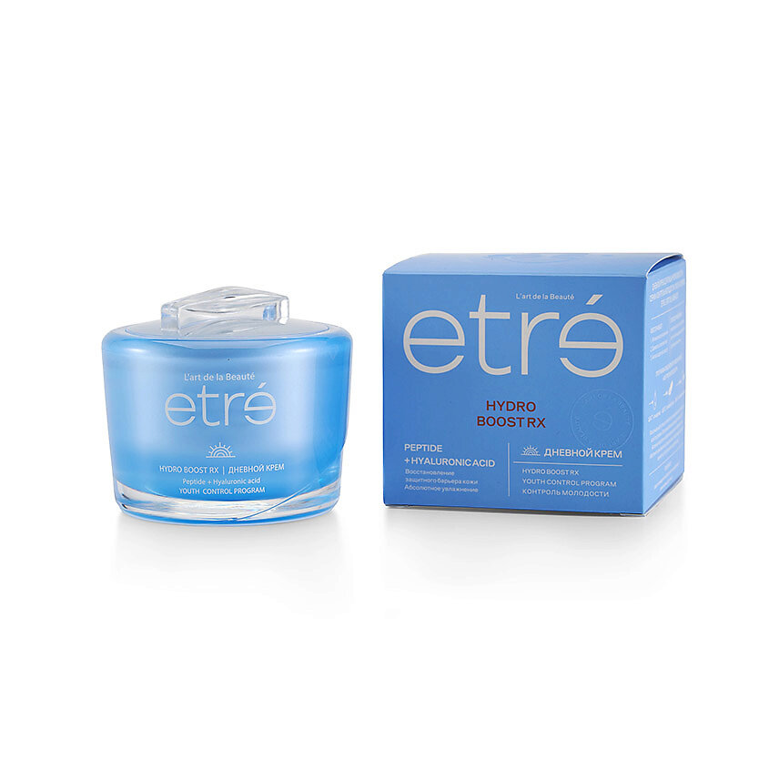 Крем дневной Etre L’art de la beaute для лица Hydro Boost Rx серии Youth Control, 50мл