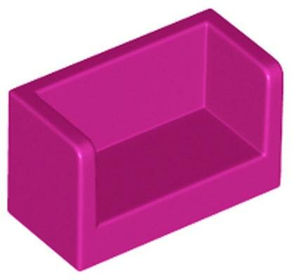 Деталь Lego 23969 Panel 1 x 2 x 1 with Rounded Corners and 2 Sides