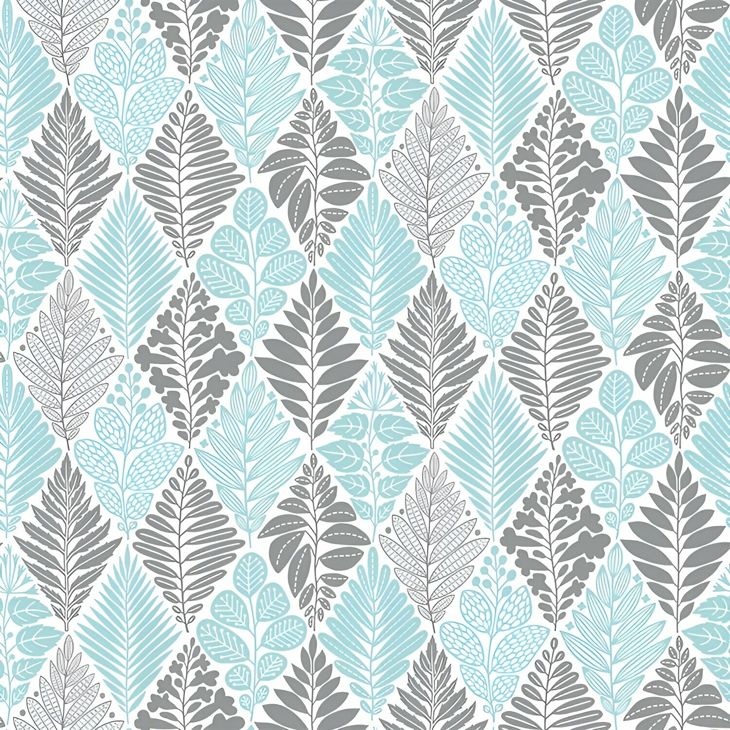 Клеенка столовая на тканевой основе ПВХ "Колорит" Этюд, 1,25 x 25 м, голубая 590/36