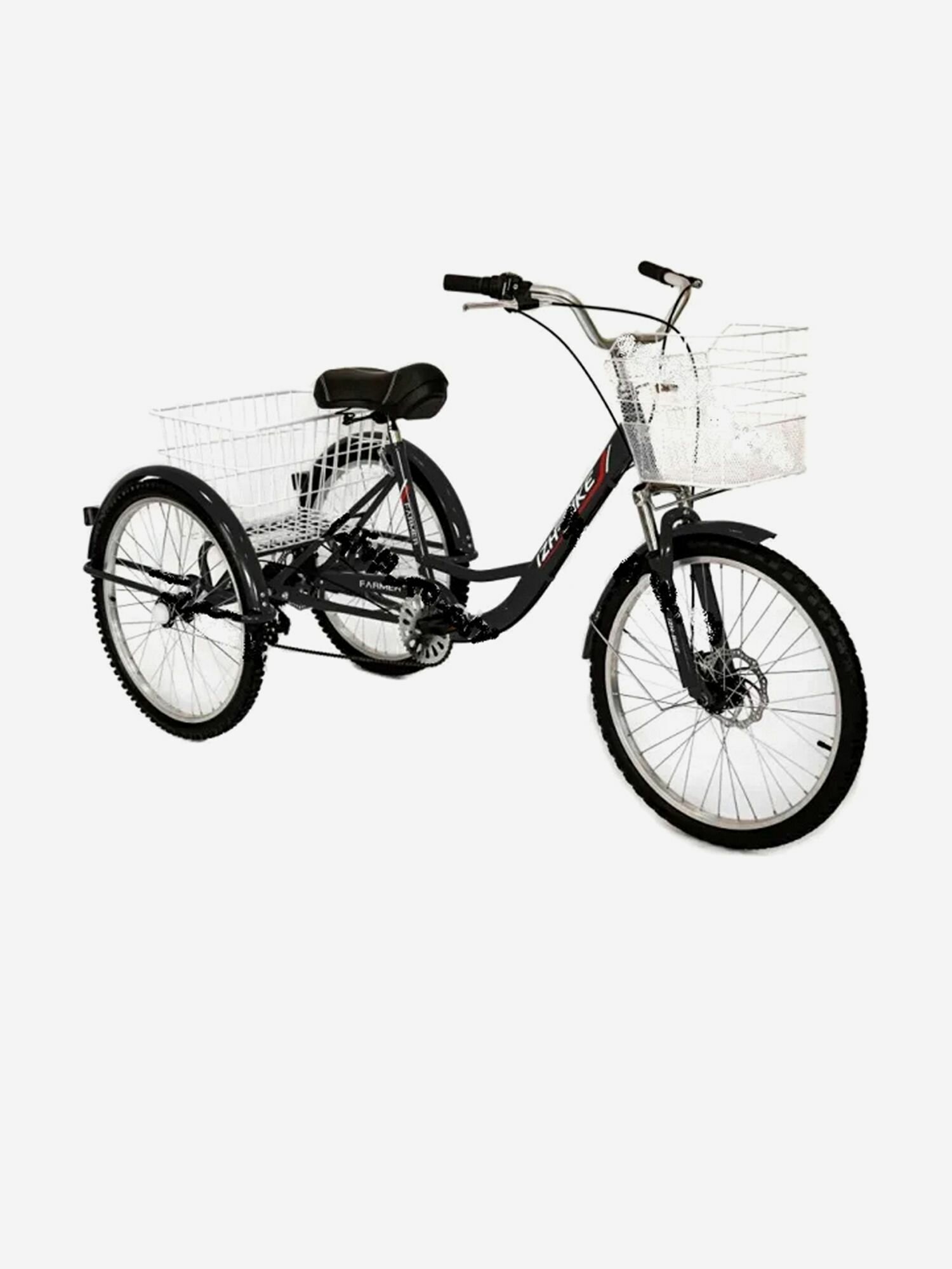 Трехколесный велосипед для взрослых Izh-Bike (Иж-Байк) Фермер 24"