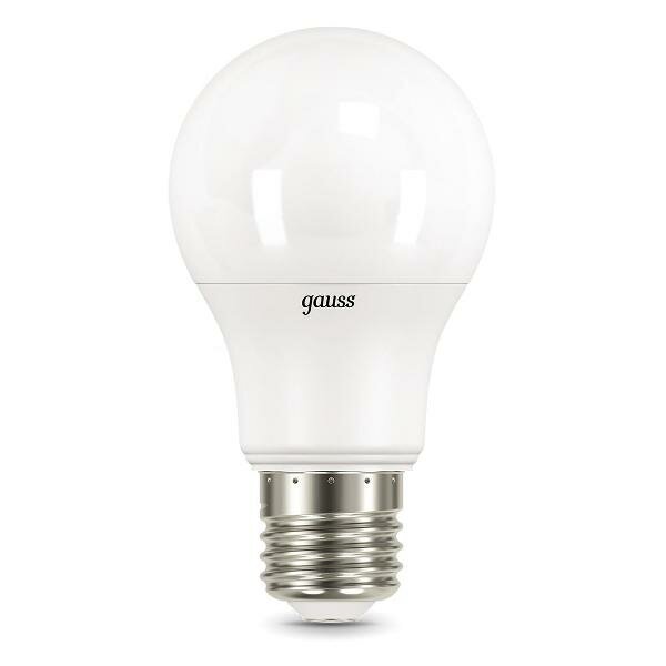 Лампа Gauss A60 7W 710lm 4100K E27 LED