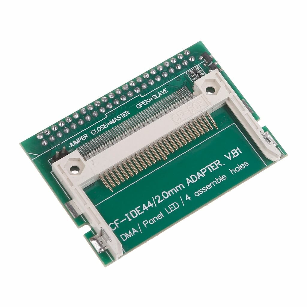 Карта Compact Flash Merory к вертикальному 2,5-дюймовому 40-контактному жесткому диску IDE Адаптер HDD SSD 40-контактный разъем мама 50-контактный папа