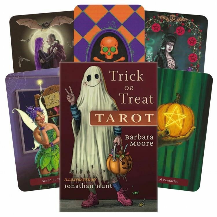 Карты Таро "Trick or Treat Tarot Cards" Llewellyn / Таро Кошелек или Жизнь 63765