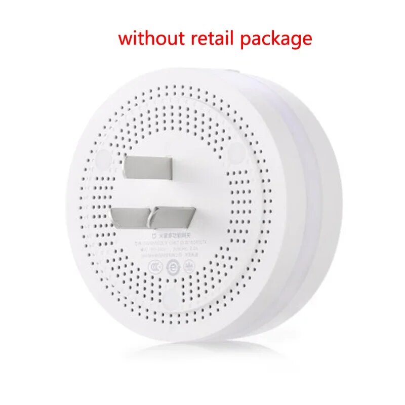 Китайская версия шлюза Xiaomi Mijia Gateway 2, наборы умного дома, шлюз- концентратор, система сигнализации, контроль, радиозвонок, температура, без упаковки - Оригинальный разъем