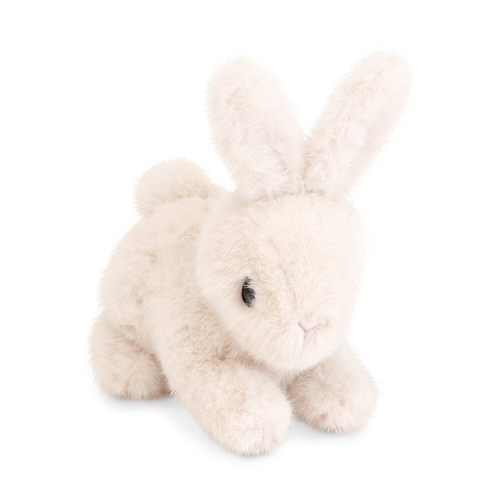 Мягкая игрушка Orange Toys "Зайчик", белый, искусственный мех, 20 см, 3+