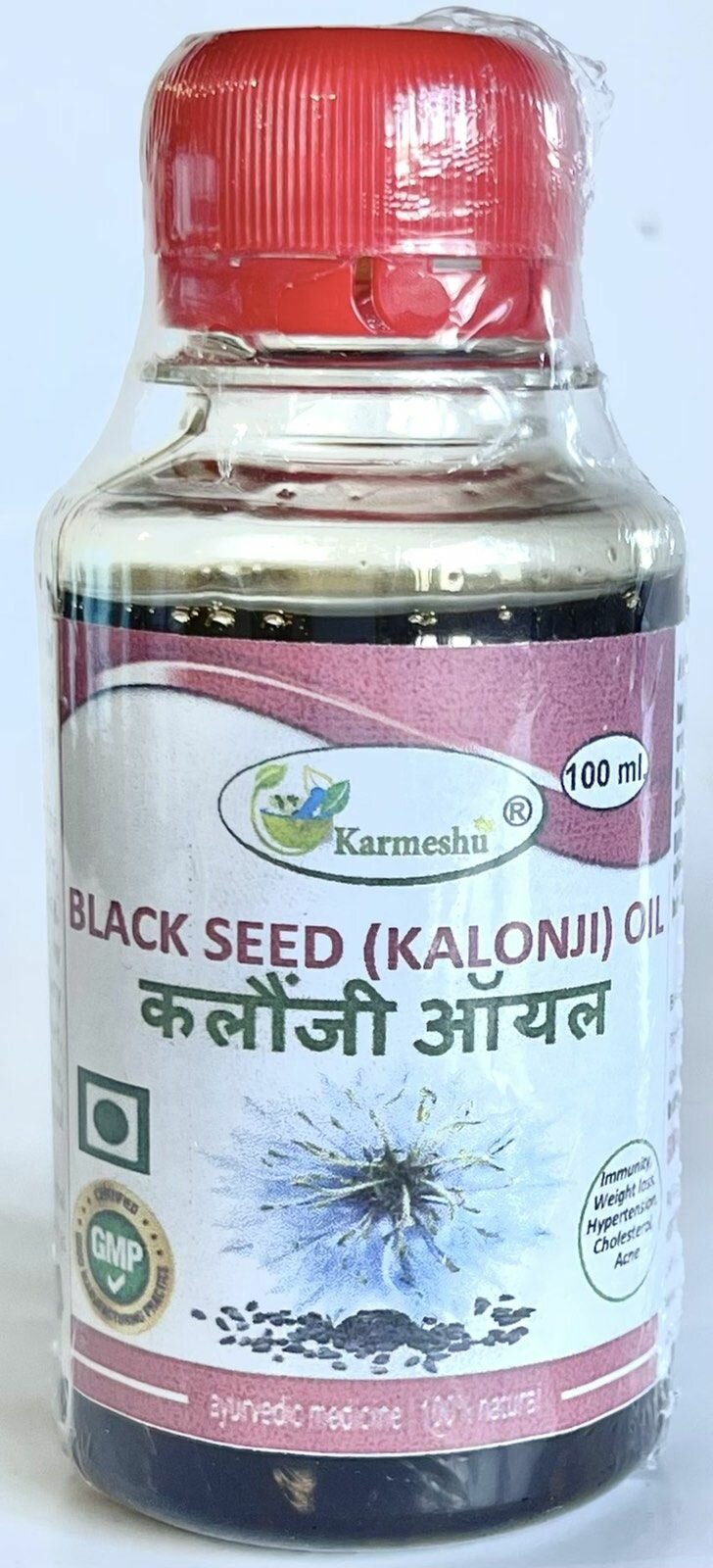 Черный Тмин / Калонджи Масло Кармешу (Black seed oil Karmeshu) 100 мл