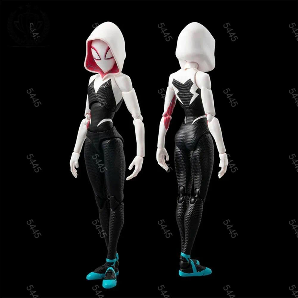 GM Фигурка Паук-Гвен с напарником / Spider-Man Spider-Gwen 16 см