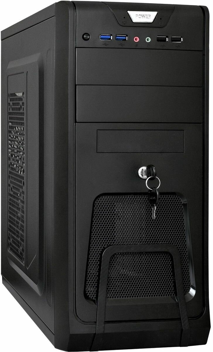 Корпус ATX Exegate CP-603UB 400 Вт чёрный