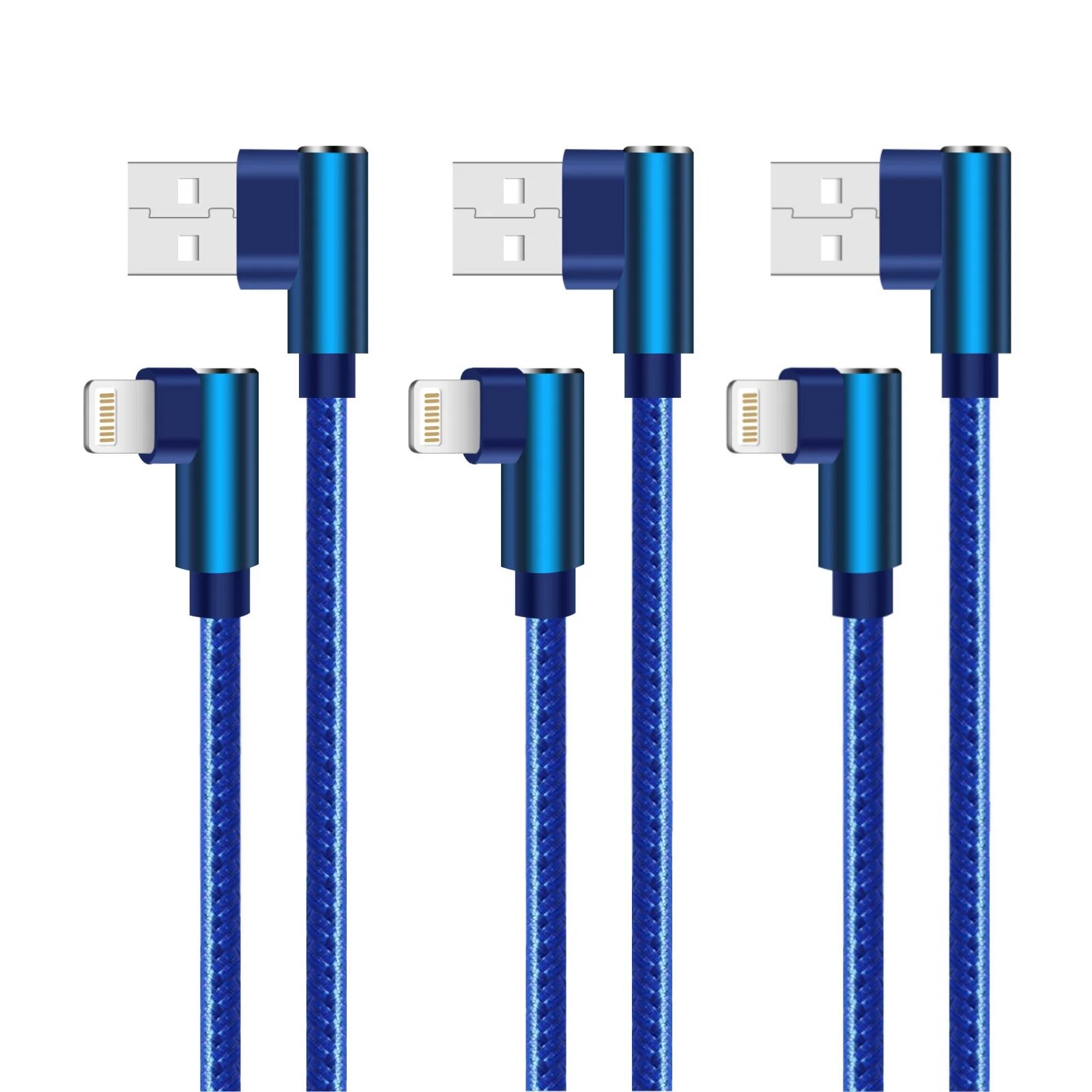 Кабель Lightning ANSEIP USB для быстрой зарядки iPhone 14 13 12 11 Pro Max XS X XR 7 8 6 Plus SE, нейлоновый плетеный зарядный кабель