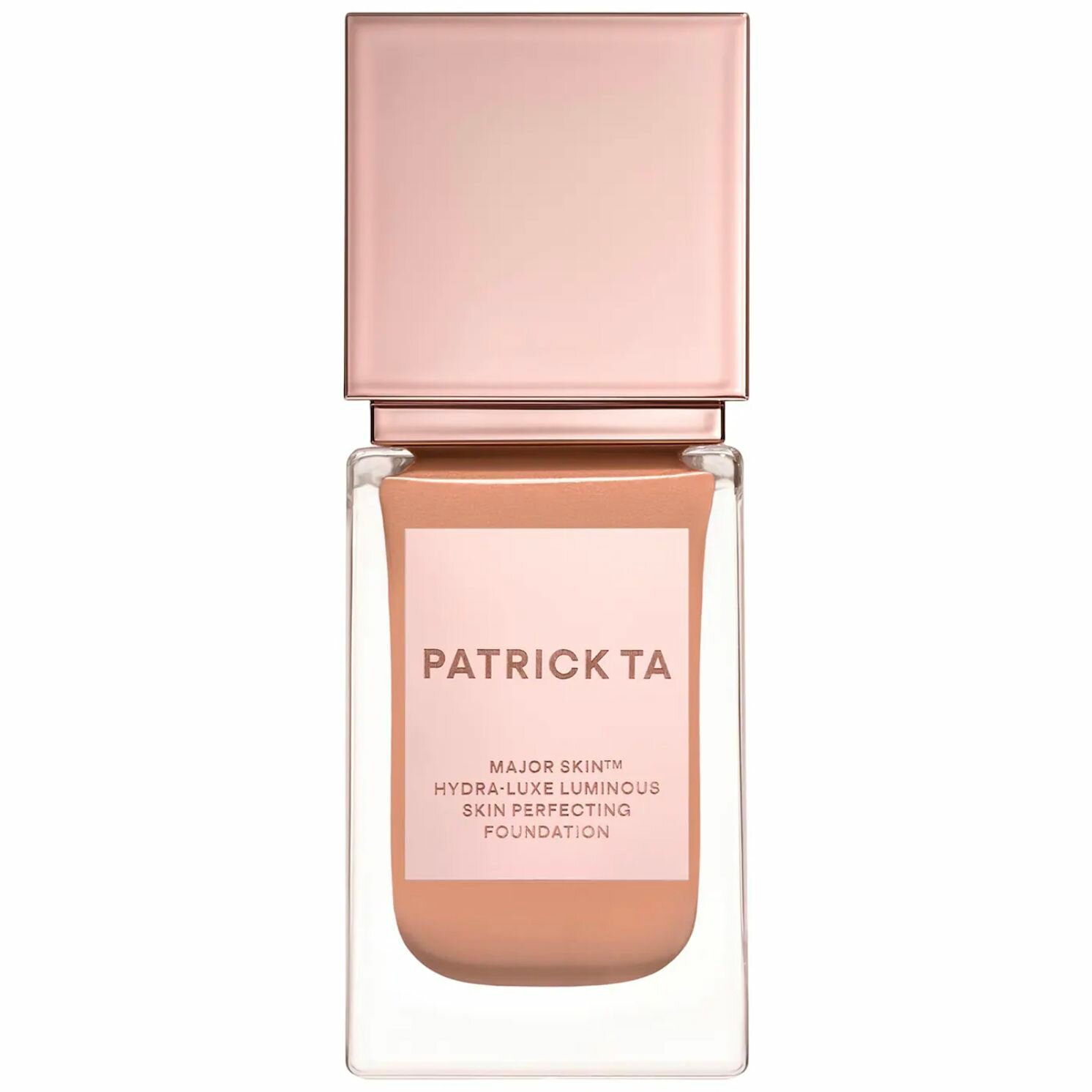 PATRICK TA Тональная основа Major Skin Hydra-Luxe Luminous Skin Perfecting Foundation (12 Peach) 30 мл