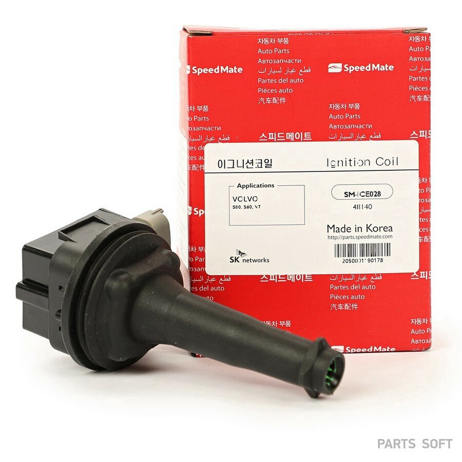 Катушка зажигания FORD Kuga I, Mondeo IV, Galaxy, S-Max VOLVO C30, S40 II, S60 I, II, S80 I, II, V40 SPEEDMATE SMICE028