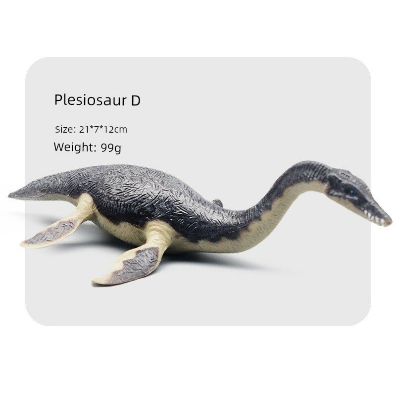 Детская негабаритная игрушка Mosasaurus Neptune Dragon Snake Neck Dragon Dinosaur, мягкий клей, имитация животного,